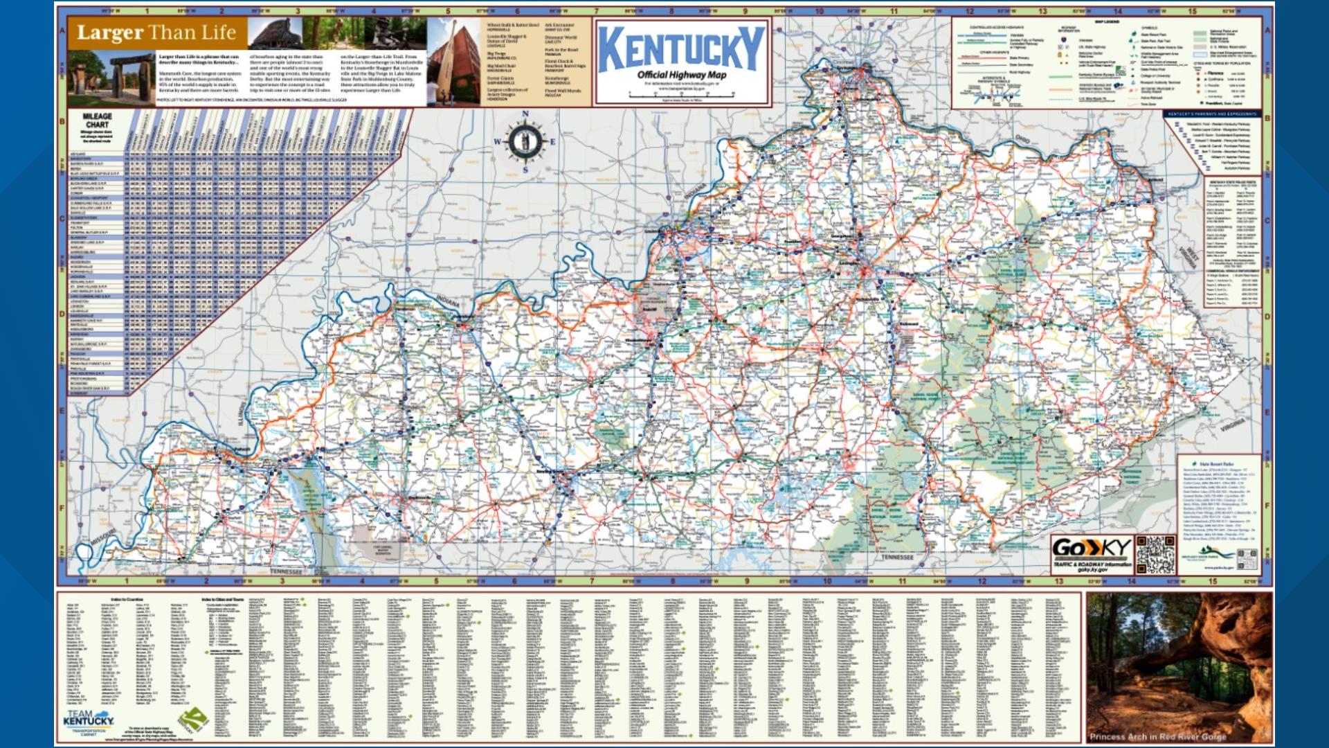 KY officials release roadmap to must-see tourist attractions | whas11.com