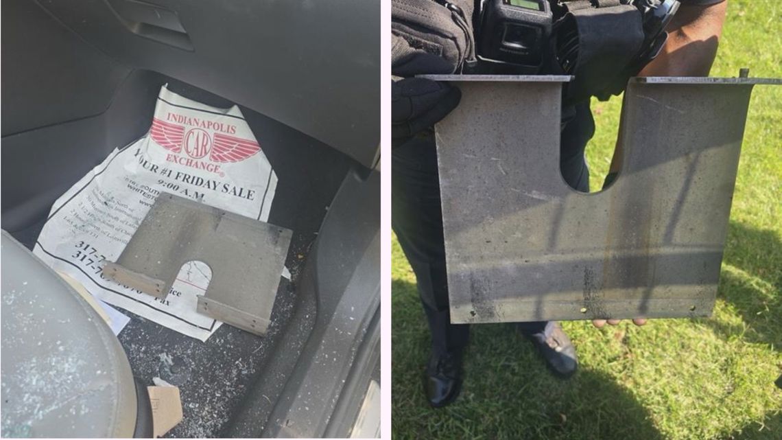 Flying metal object hits car, injures teen on Billtown Road | whas11.com