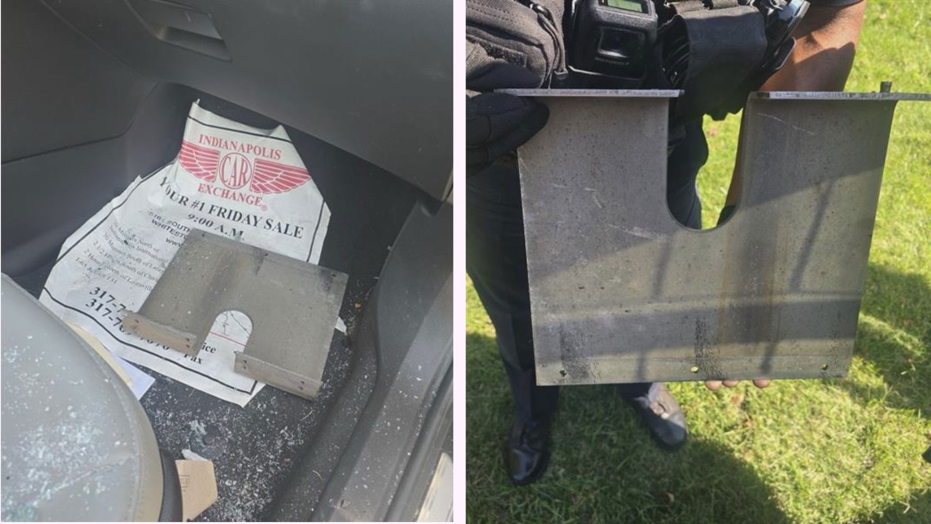 Flying metal object hits car, injures teen on Billtown Road | whas11.com