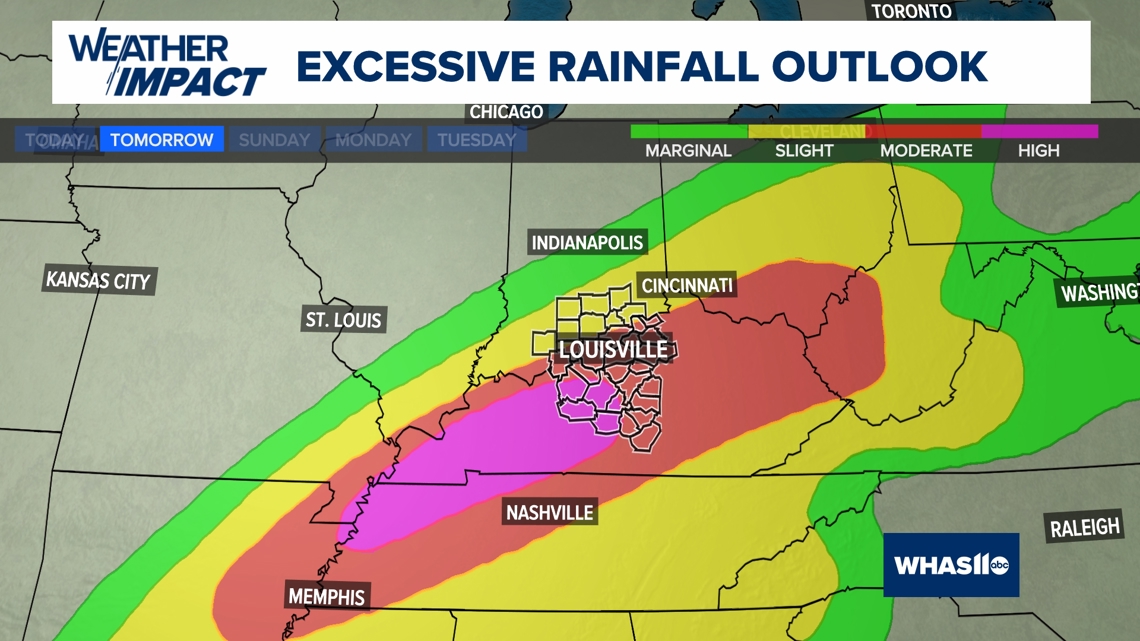Here's how much rain is expected in Kentucky | whas11.com