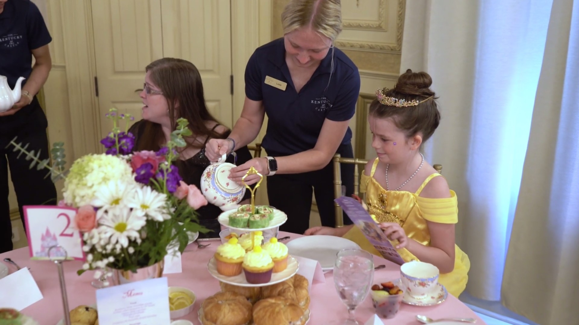 Kosair for Kids hosts tea party for 30 girls at Kentucky Castle ...