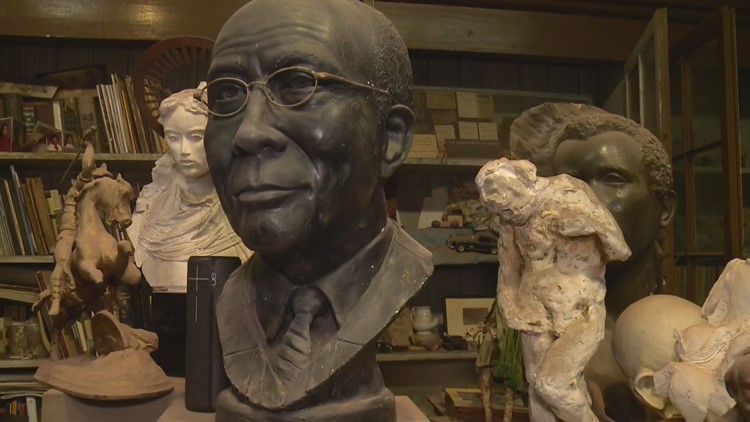 Sculptor Ed Hamilton reflects on life experiences | whas11.com