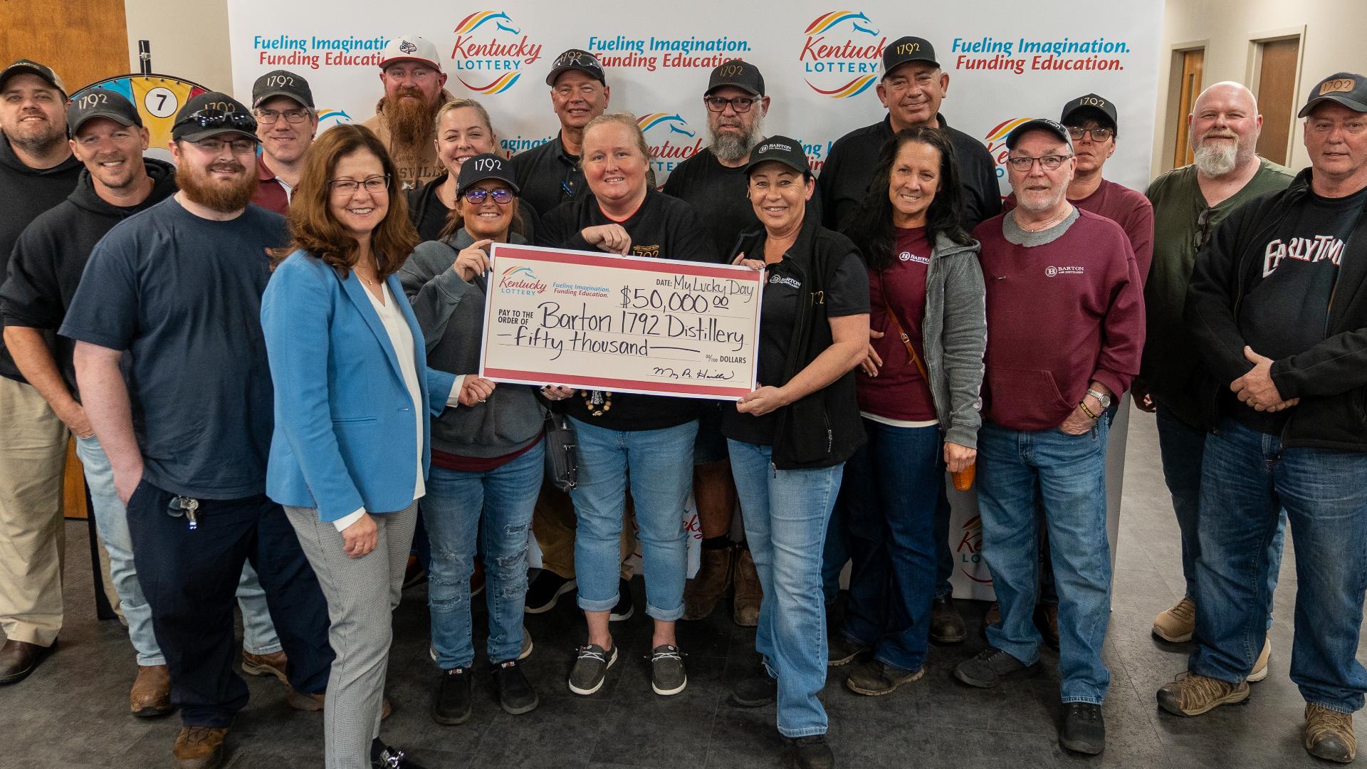 Kentucky distillery workers win $50,000 in Powerball office pool ...