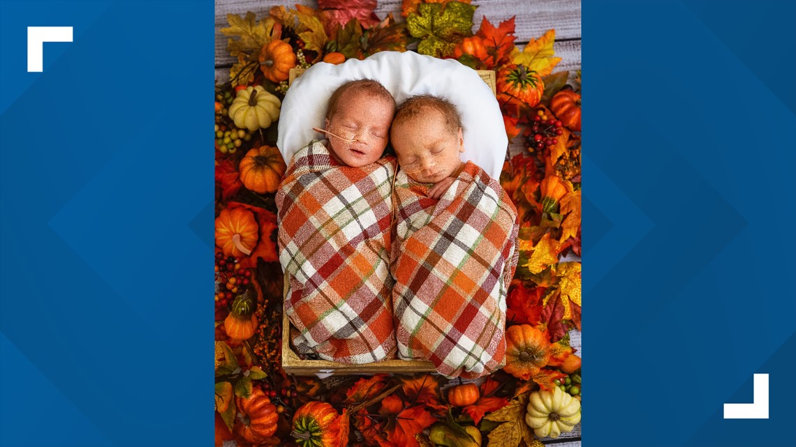 NICU babies celebrate first Thanksgiving in adorable outfits | whas11.com