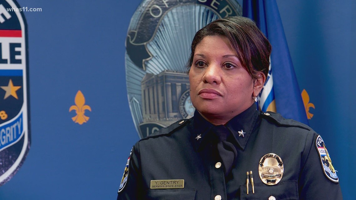 Yvette Gentry looks back on time with Louisville Metro Police | whas11.com