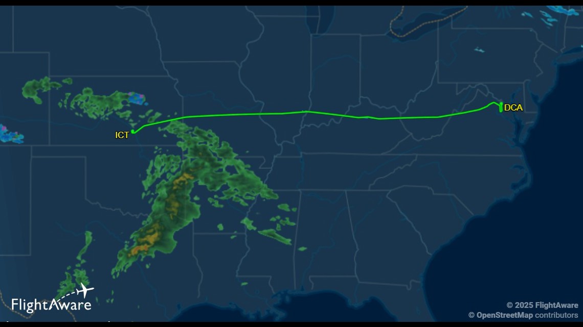 DCA plane crash flight path | Where did the American Airlines plane fly ...