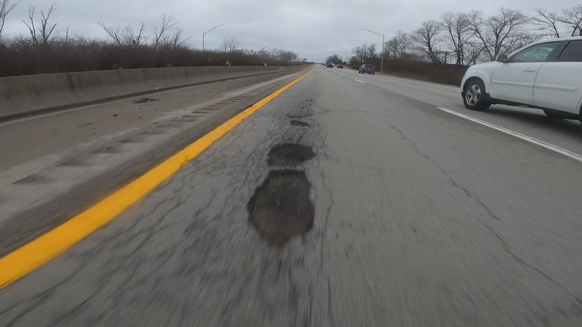 Louisville's pothole season starts early; What to do if tires pop ...