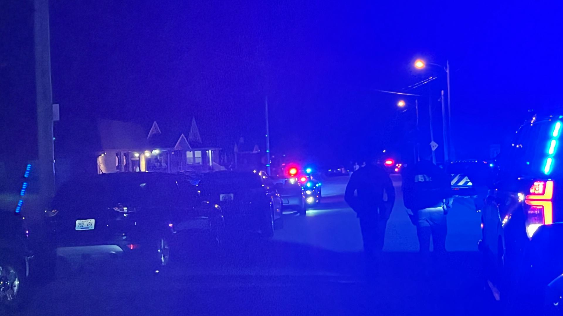 Man injured in Camp Taylor shooting with officer: LMPD | whas11.com