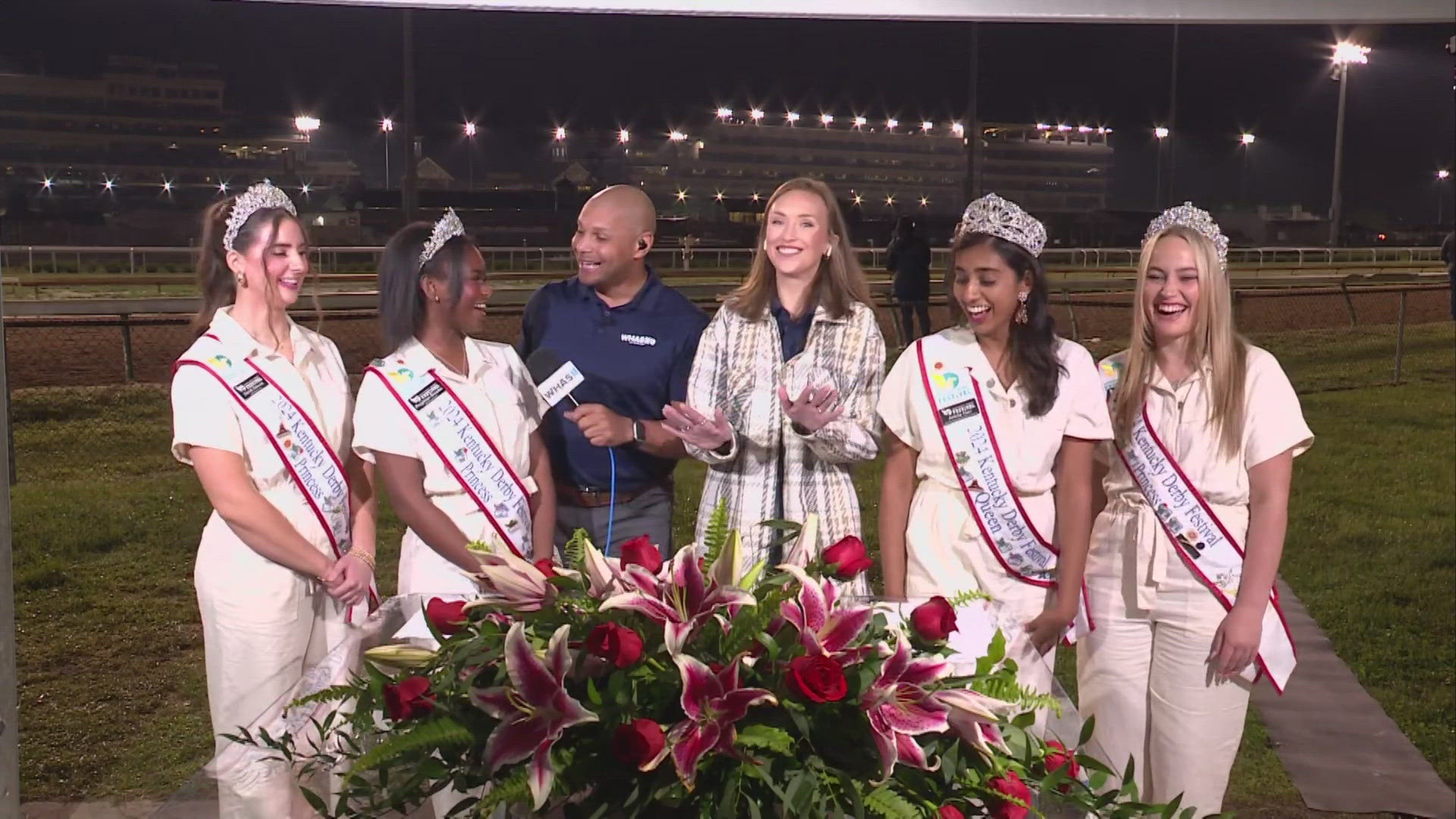 KDF Royal Court enjoying Churchill Downs ahead of the Kentucky Derby ...