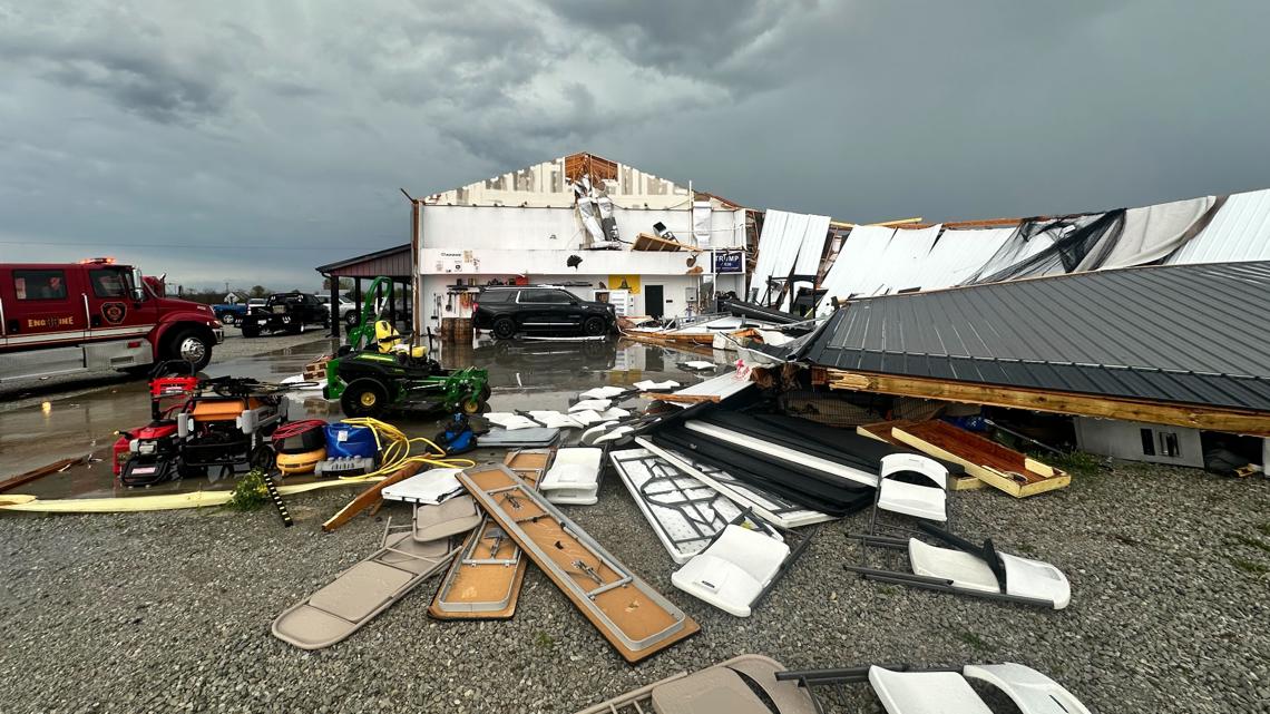 Damage in Kentucky, Indiana after severe storms Tuesday: PHOTOS ...