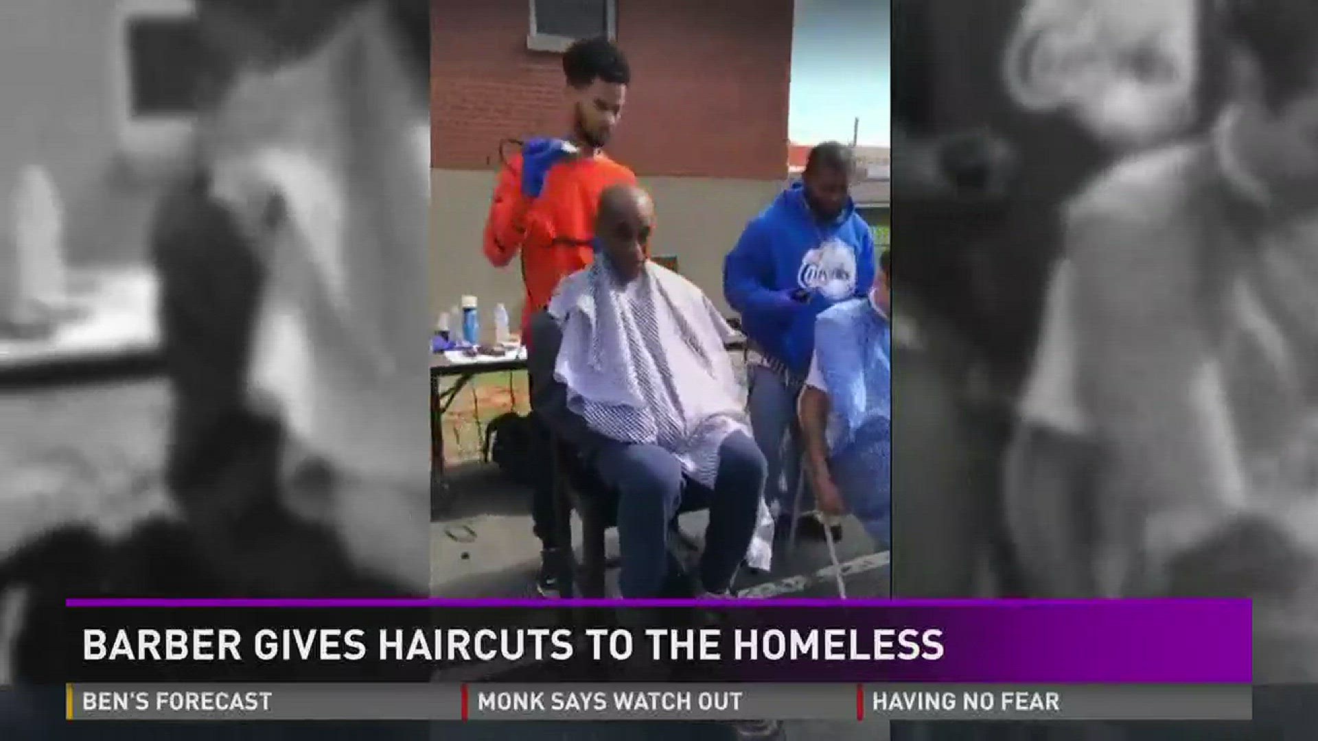 Haircuts for Homeless goes viral highlighting kindness in the city ...