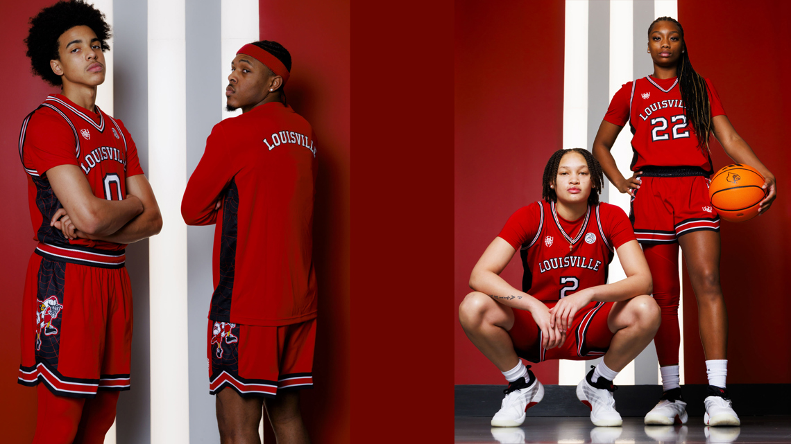 Donovan Mitchell designs new Louisville basketball uniforms with 'Spida ...