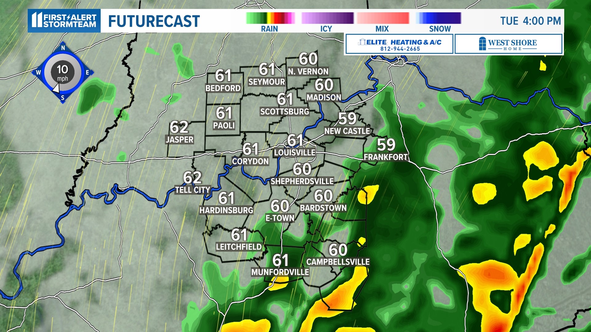 Severe weather in Kentucky, Indiana on Monday; What to know | whas11.com