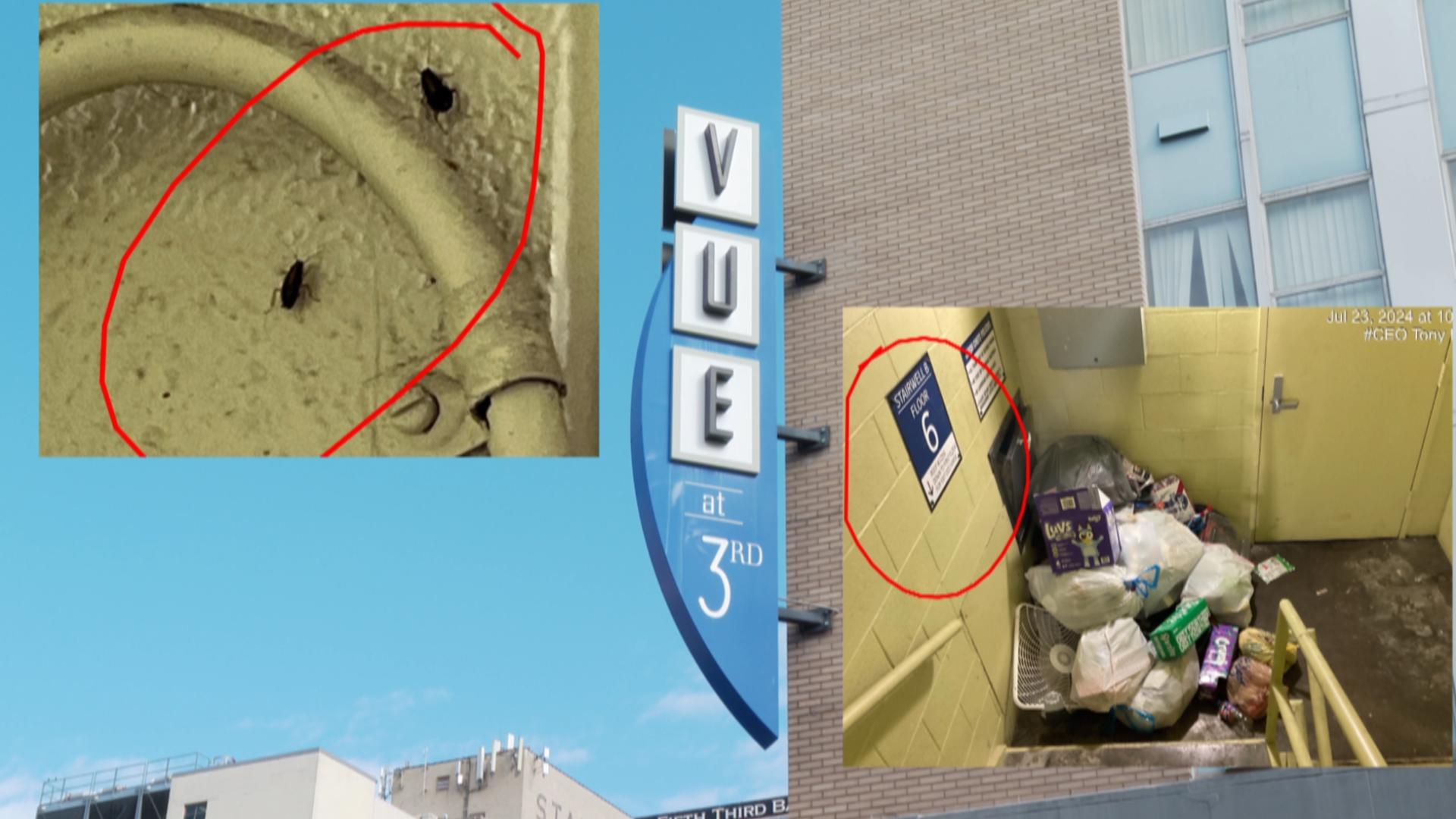 Residents face unsafe conditions at Vue at 3rd in Louisville | whas11.com