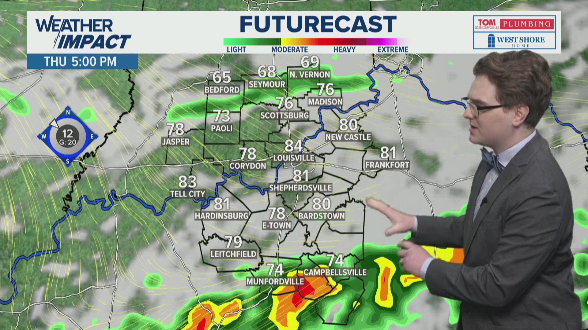 LIVE: Kentucky weather radar tracking severe thunderstorms | whas11.com