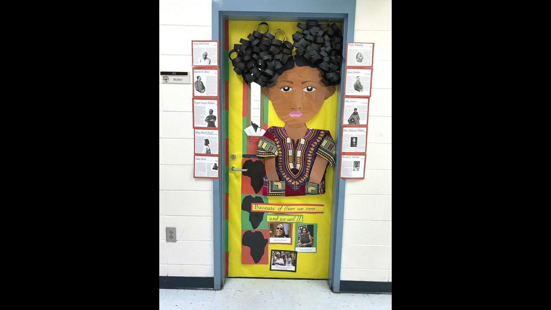 Black History Month: Teachers share stories behind incredible doors ...