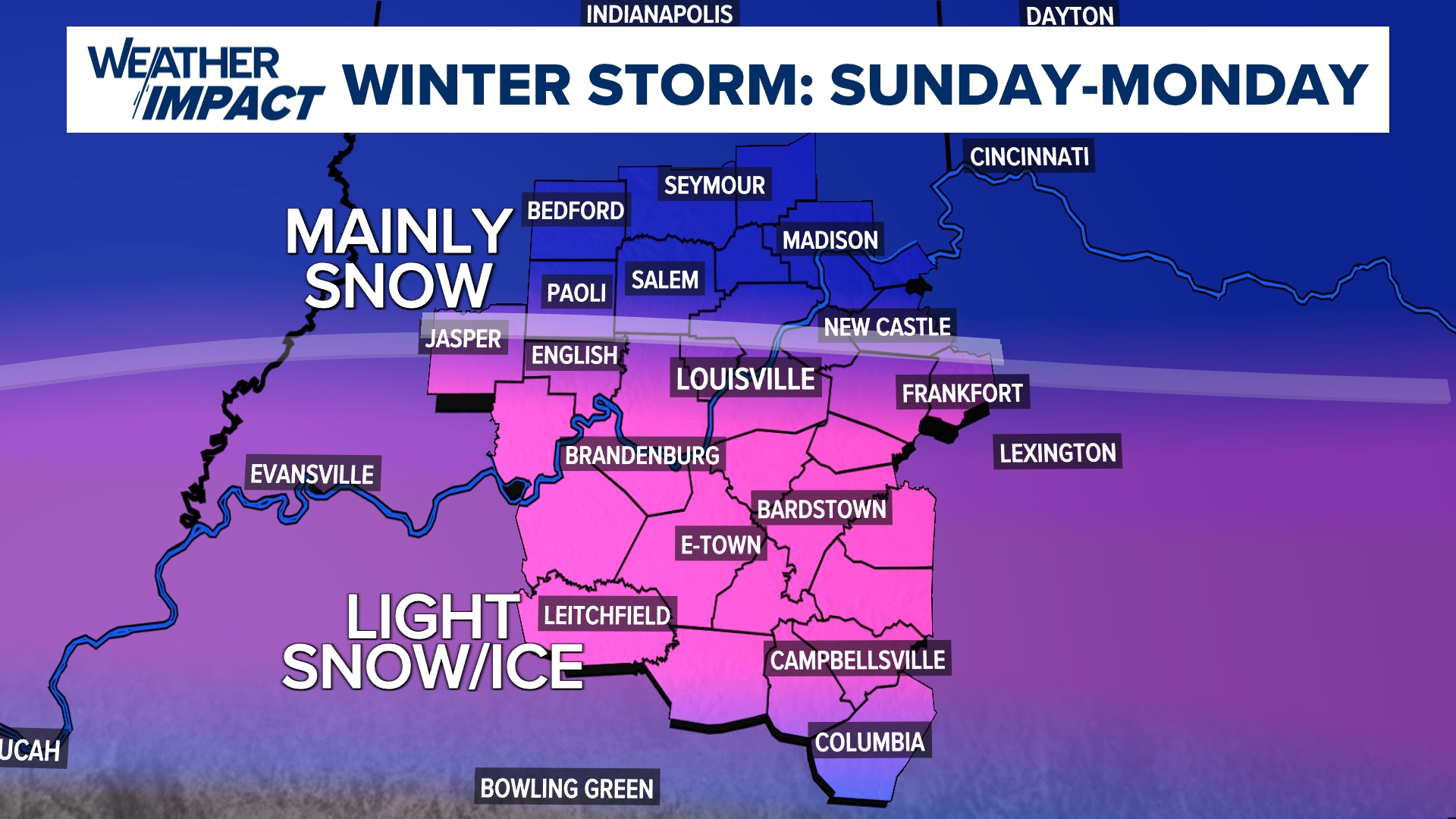 Here's how much snow is expected in Louisville this weekend | whas11.com