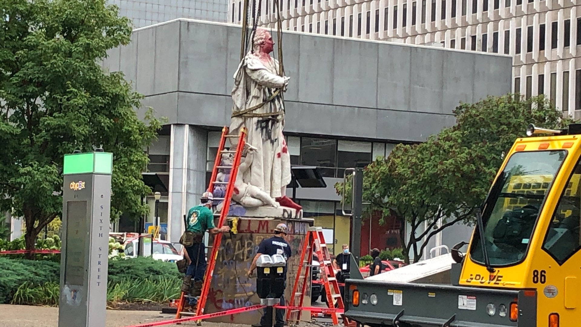 Will King Louis statue to be reinstalled in downtown Louisville ...