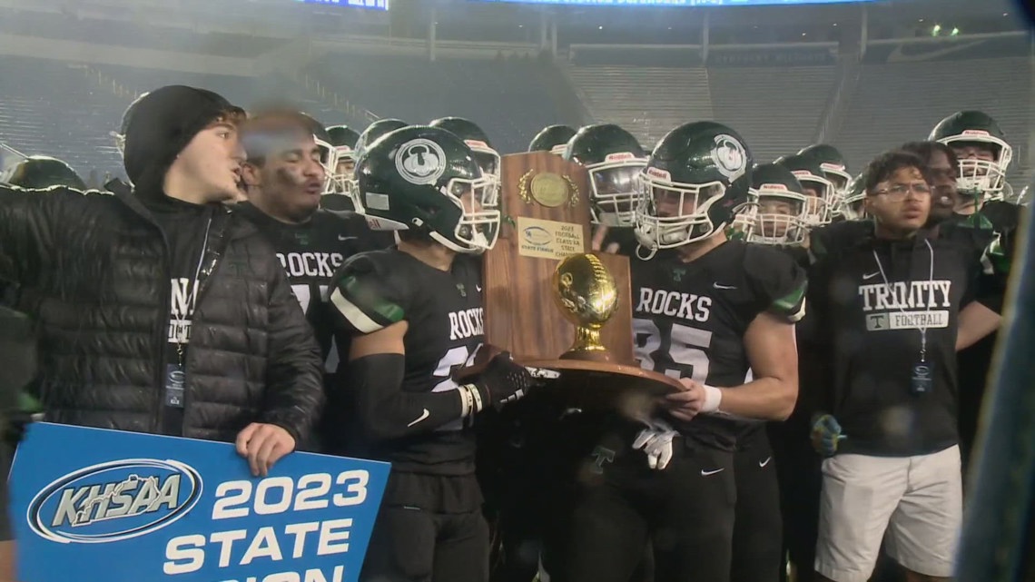 Trinity High School Football prepares to defend state title | whas11.com