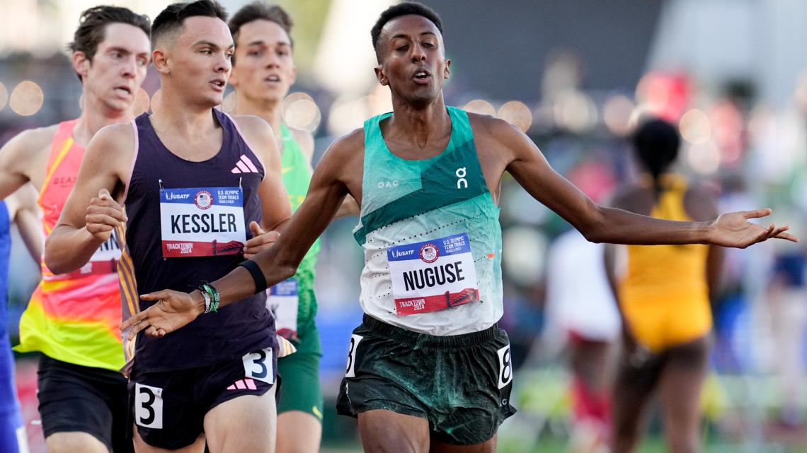 Yared Nuguse advances in 1500m heats | whas11.com
