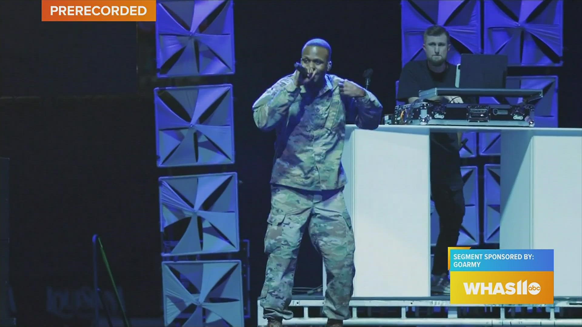 U.S. Army Rapper Takes Center Stage | whas11.com
