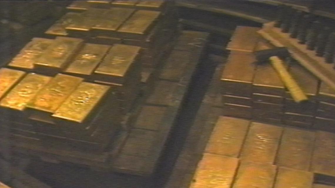 Fort Knox Gold Bars