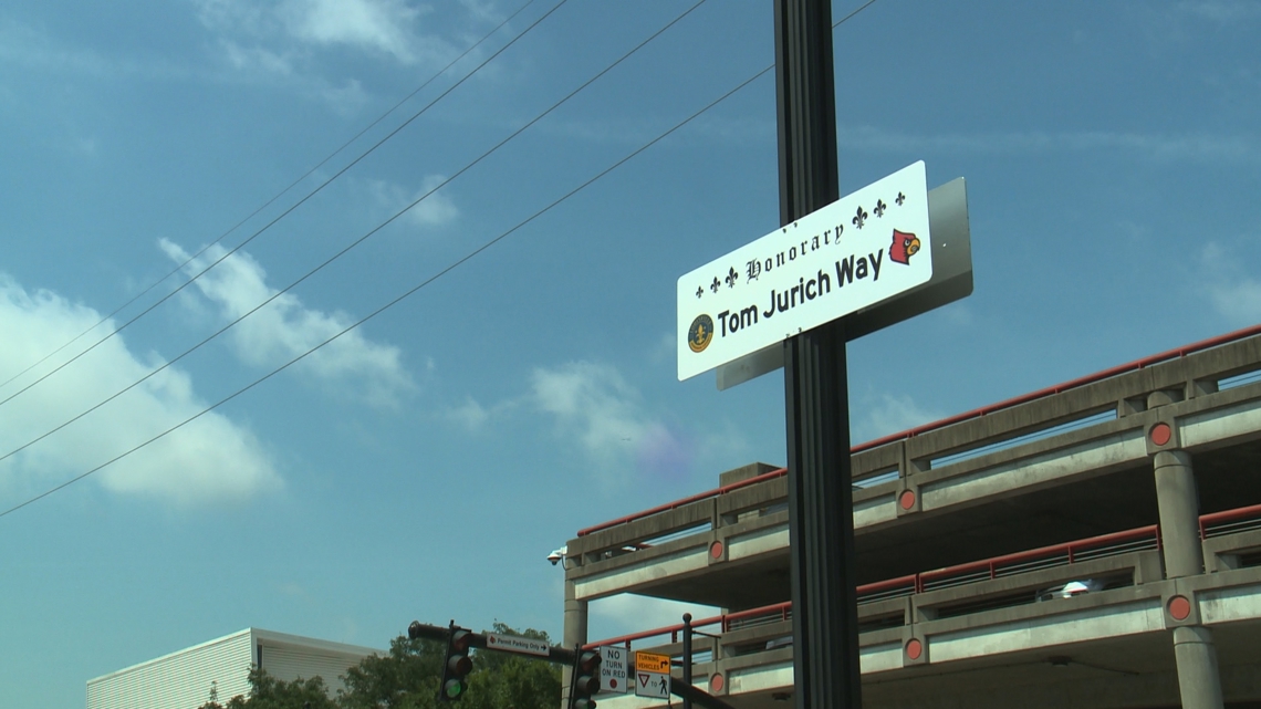 Former UofL AD Tom Jurich honored with Louisville street dedication ...
