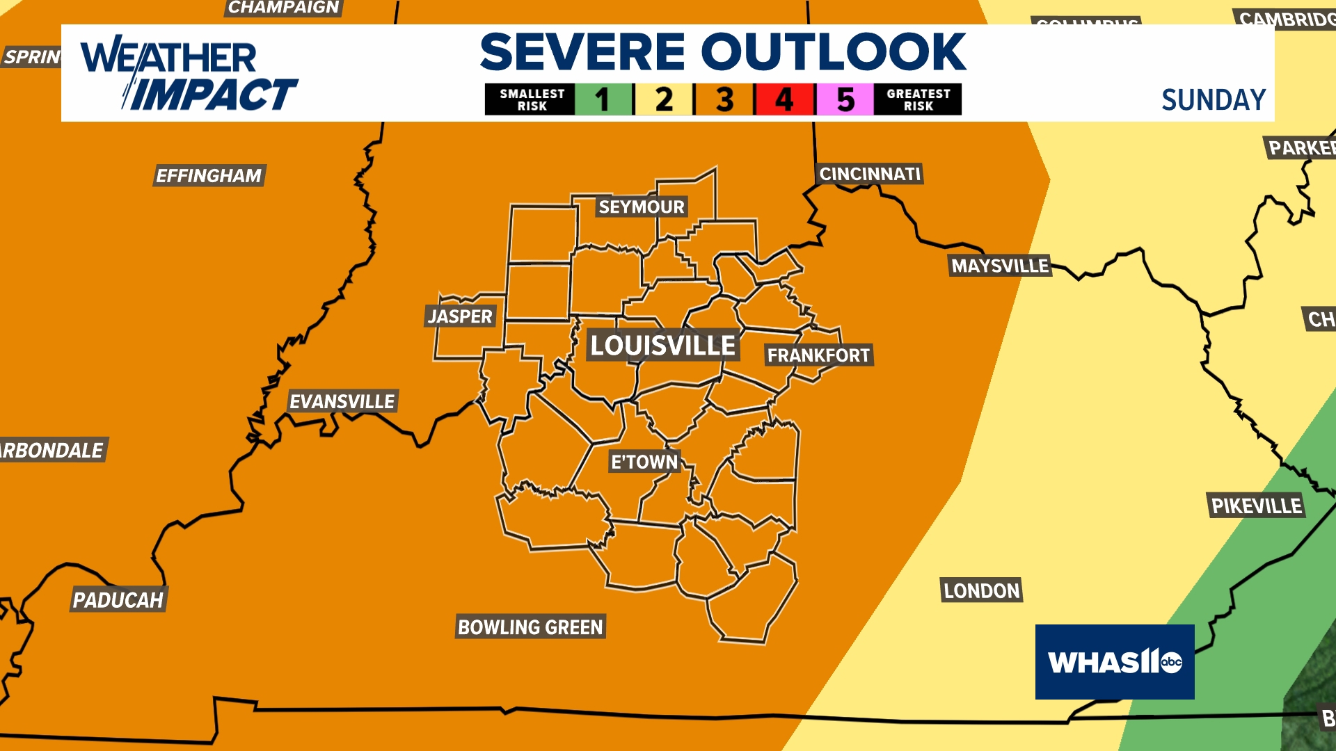 LIVE: Severe weather radar in Kentucky and Indiana | whas11.com