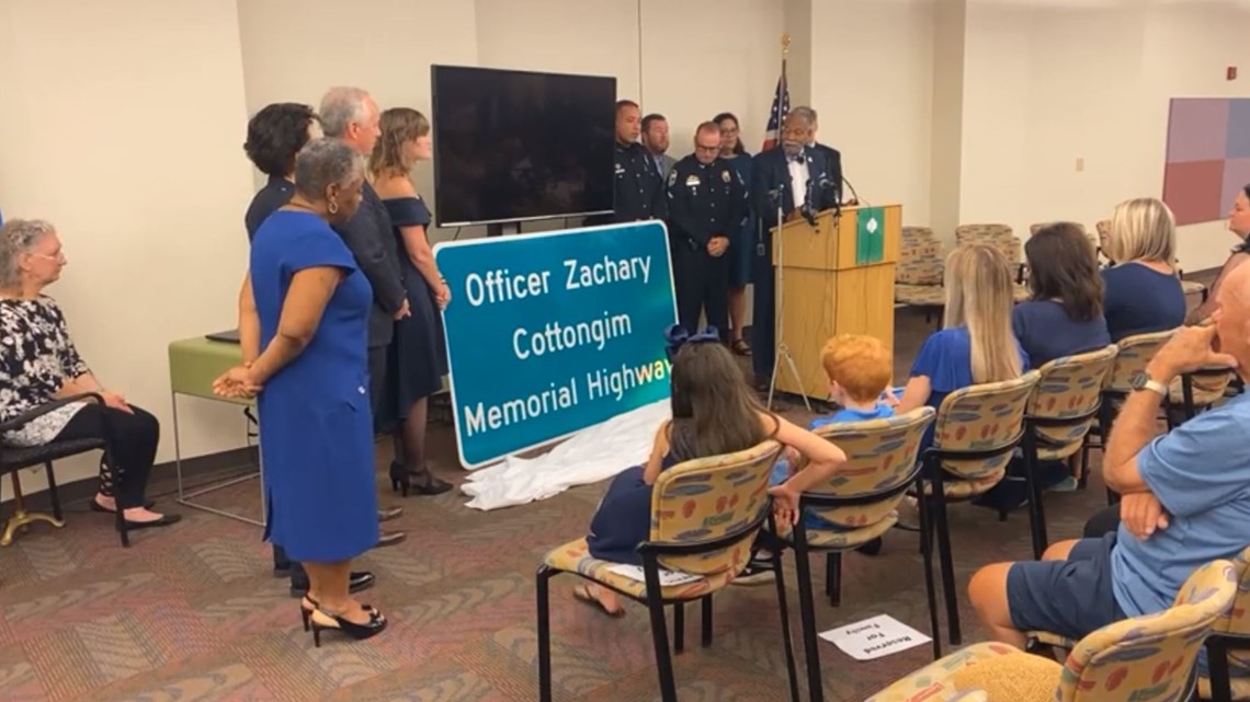 Memorial sign on I-64 dedicated to fallen LMPD officer | whas11.com