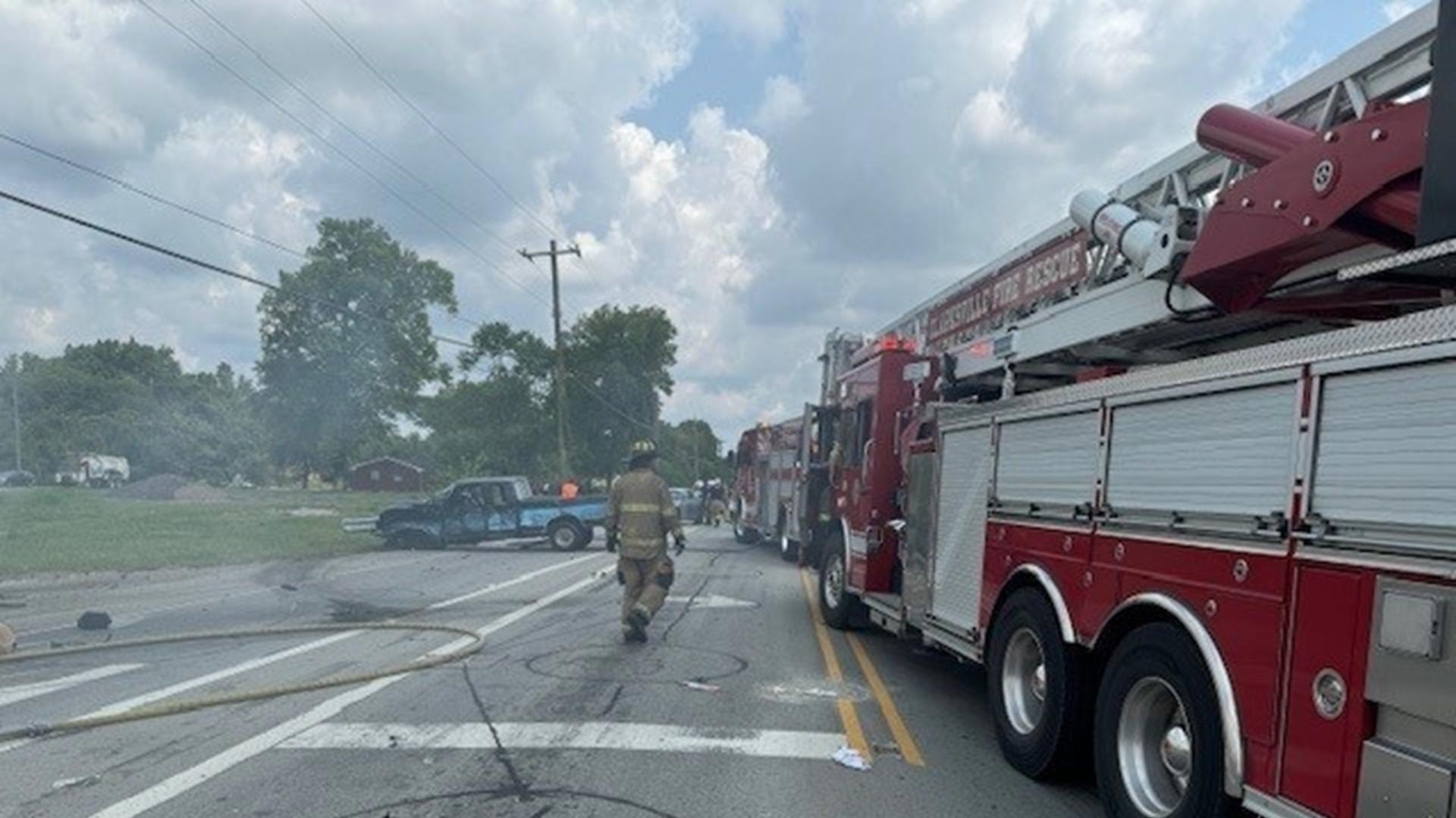 Southern Indiana crash sends 3 to hospital | whas11.com