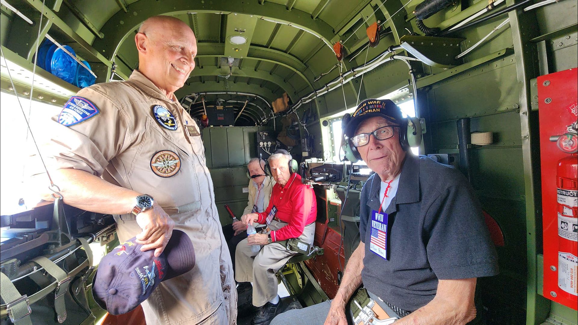 World War II veterans take flight in B-25 over Bowman Field | whas11.com