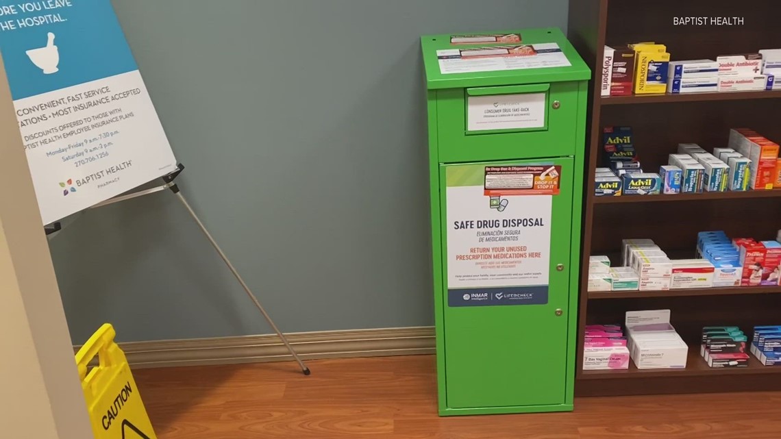 Prescription drug dropoff boxes in Kentuckiana | whas11.com