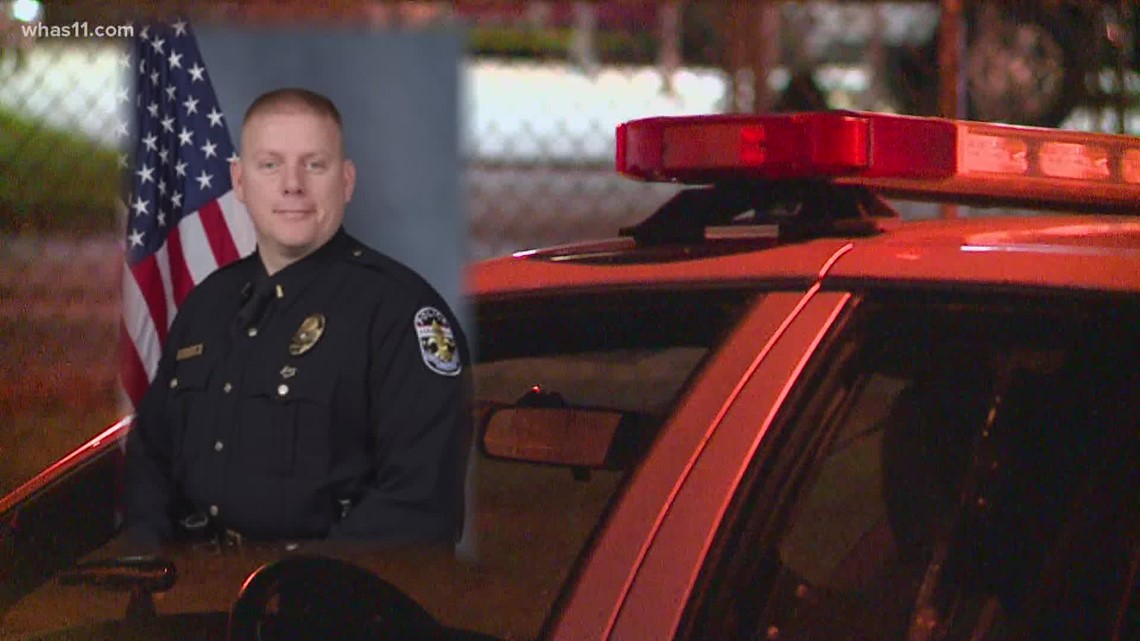 LMPD officer who help woman finish 10 miler shot in line of duty ...