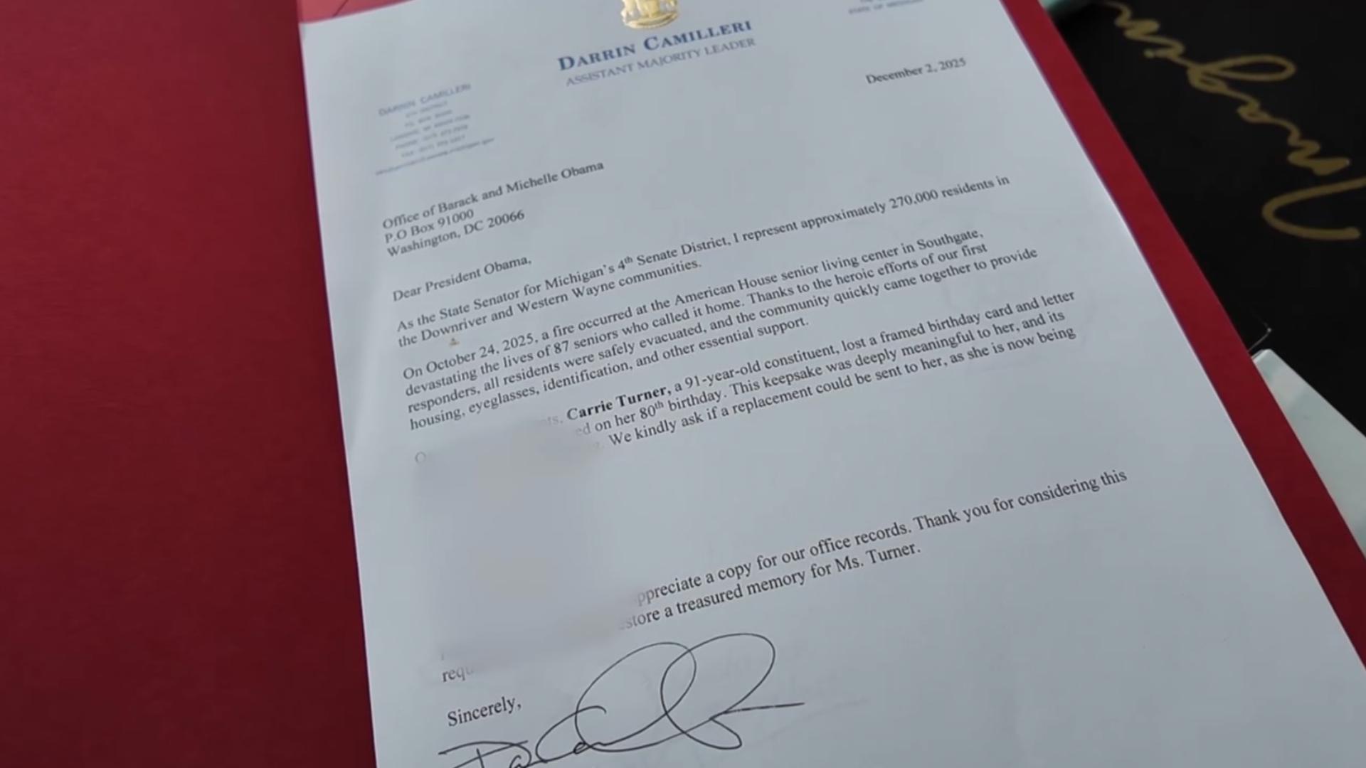 Woman, 92, receives new letter from President Obama after devastating ...