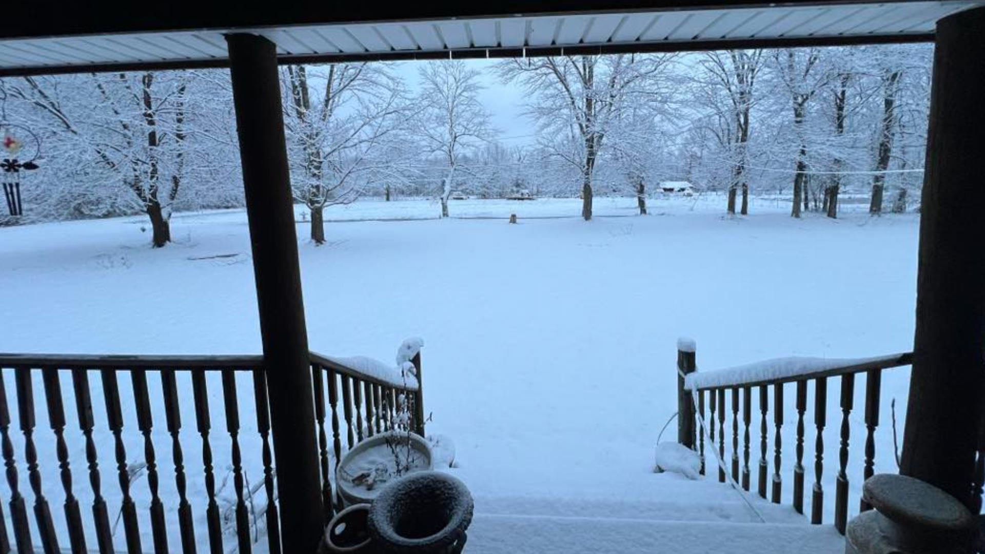 PHOTOS: Viewer photos of first snowfall of the season in Kentucky ...