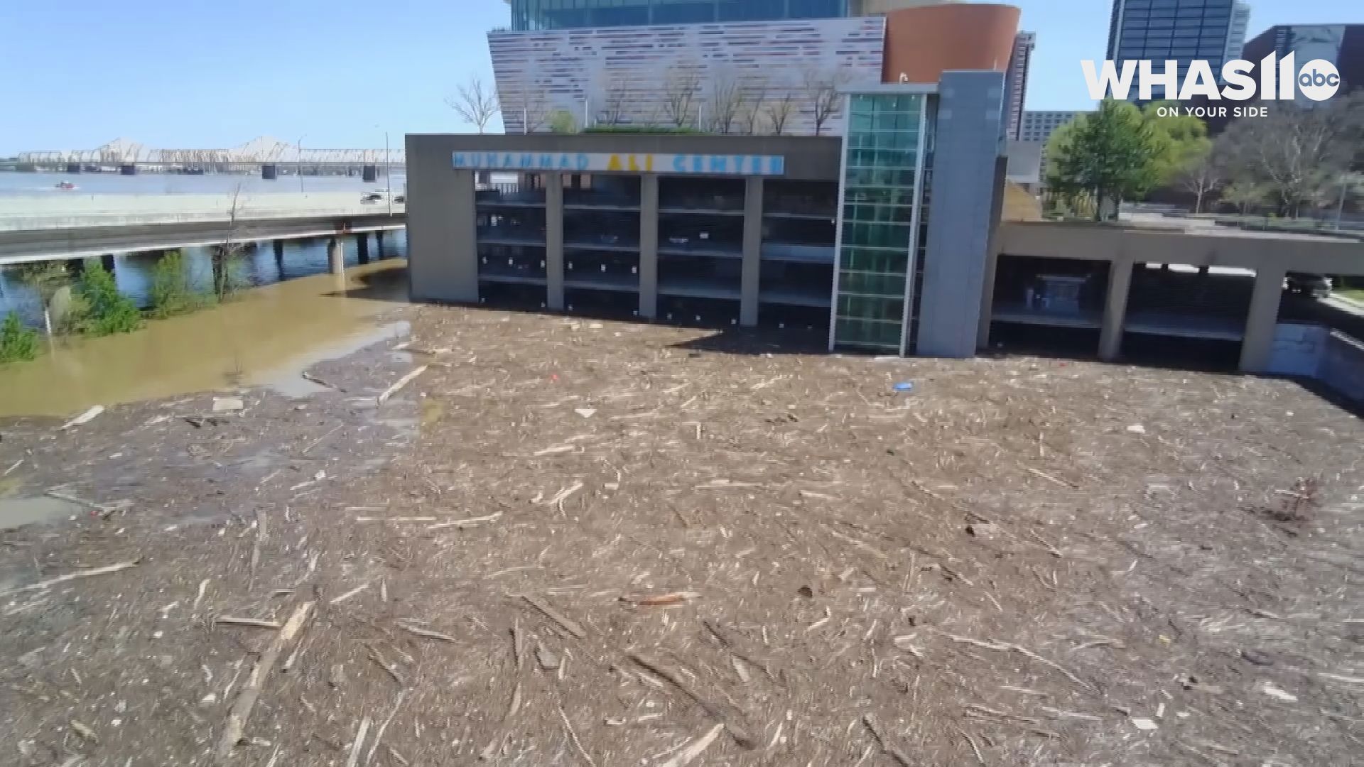 VIDEO: Floodwaters approach the Muhammad Ali Center in Louisville ...