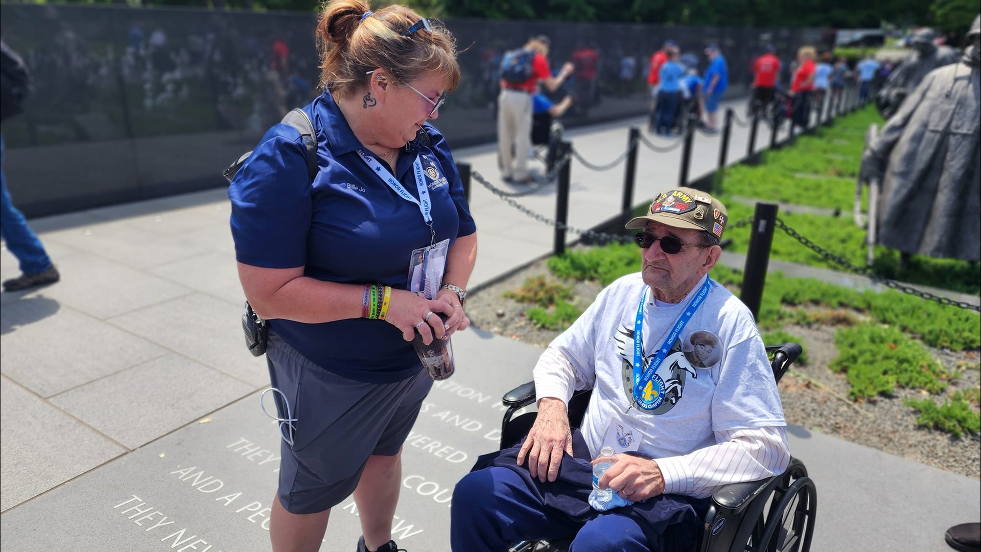 PHOTOS | Brooke Hasch, Jessica Farley join first Honor Flight Bluegrass ...