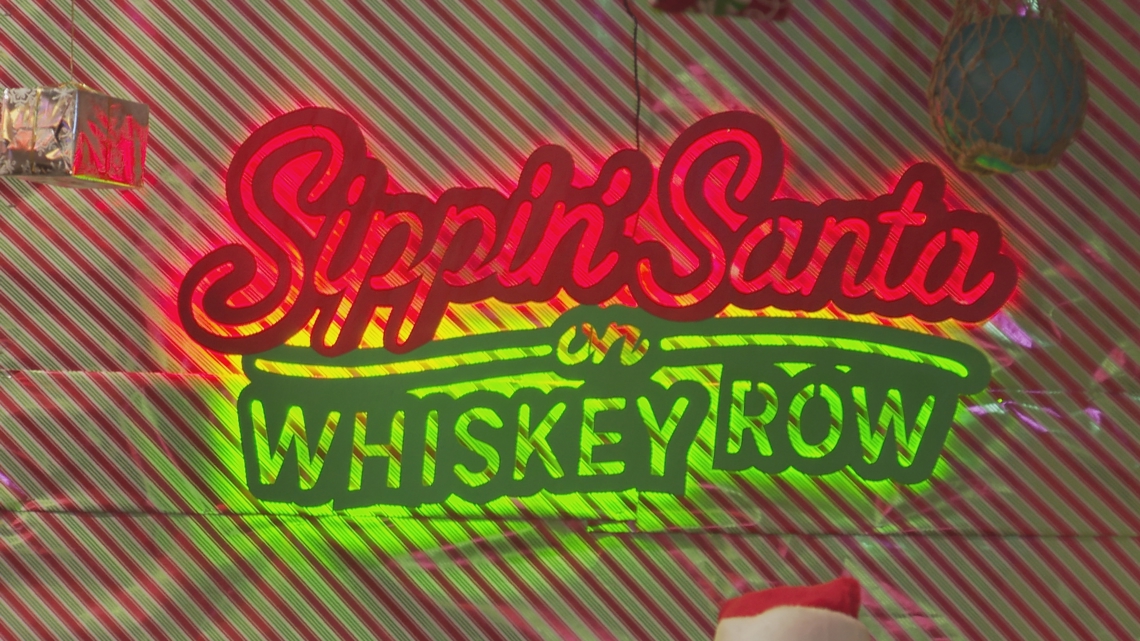 'Sippin' Santa' pop-up bar opens in downtown Louisville for the ...