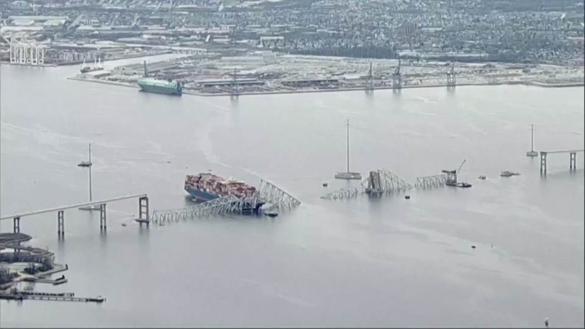 Baltimore bridge collapse update | Efforts underway to reopen port ...