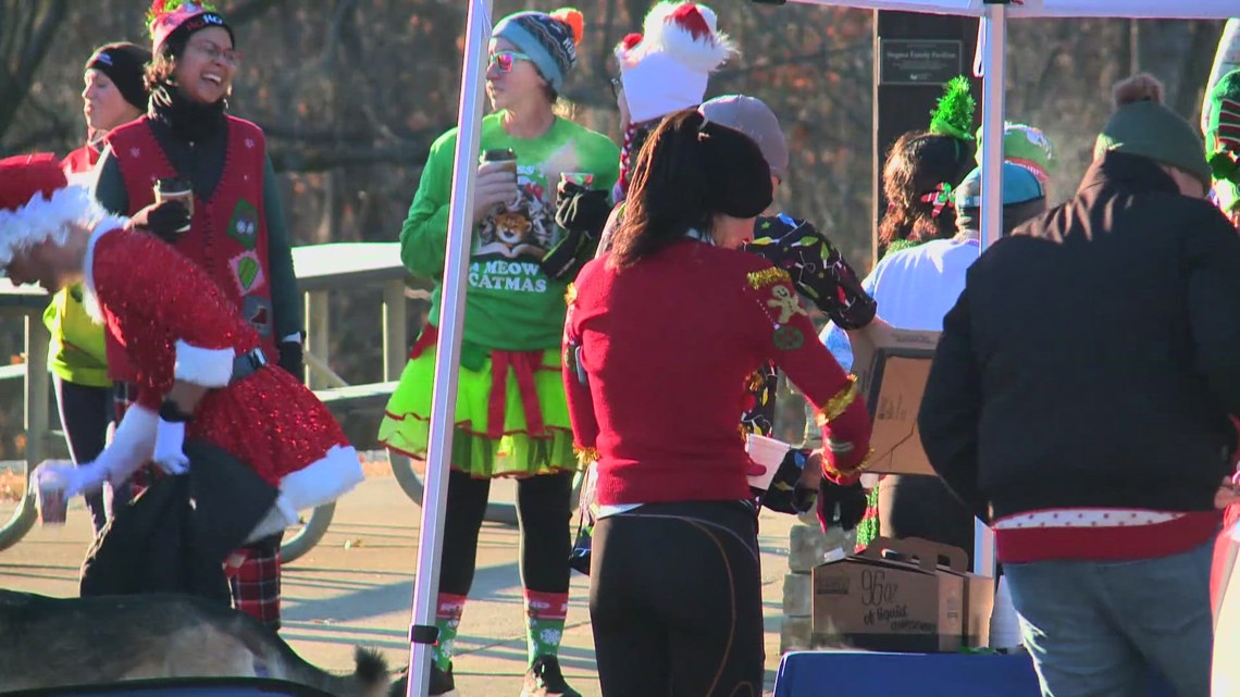 8th annual Ugly Sweater Fun Run and Walk held in Cherokee Park | whas11.com