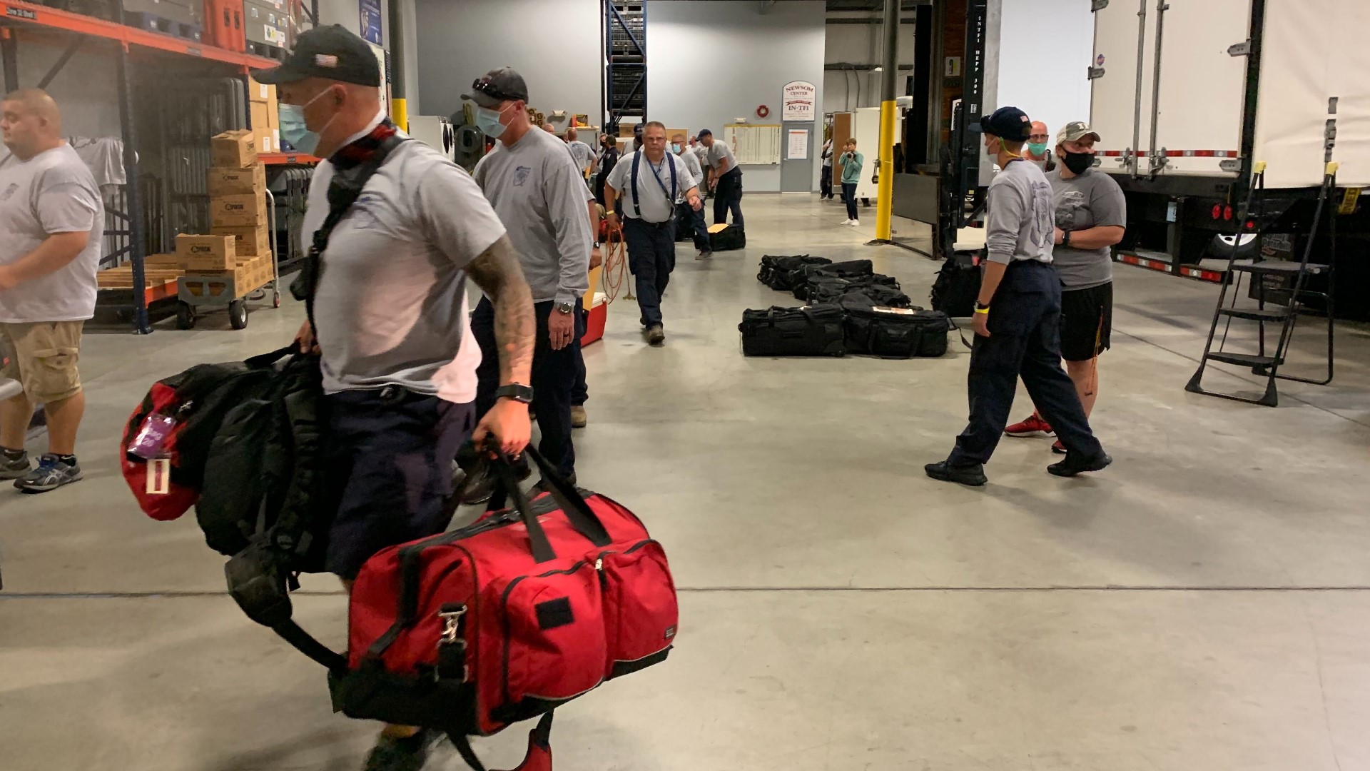 Indiana Task Force 1 deployed to Louisiana ahead of Sally | whas11.com