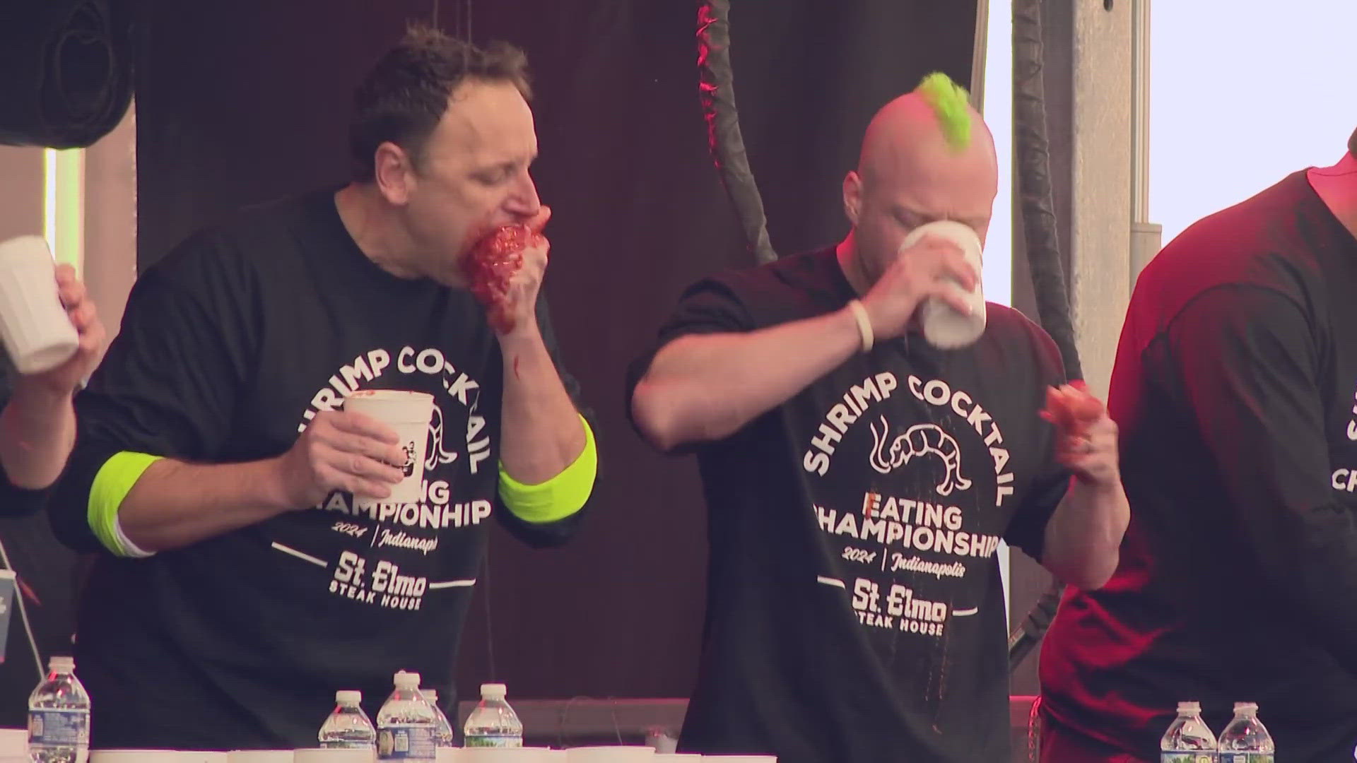 Joey Chestnut reclaims St. Elmo's Shrimp Cocktail Eating Championship ...