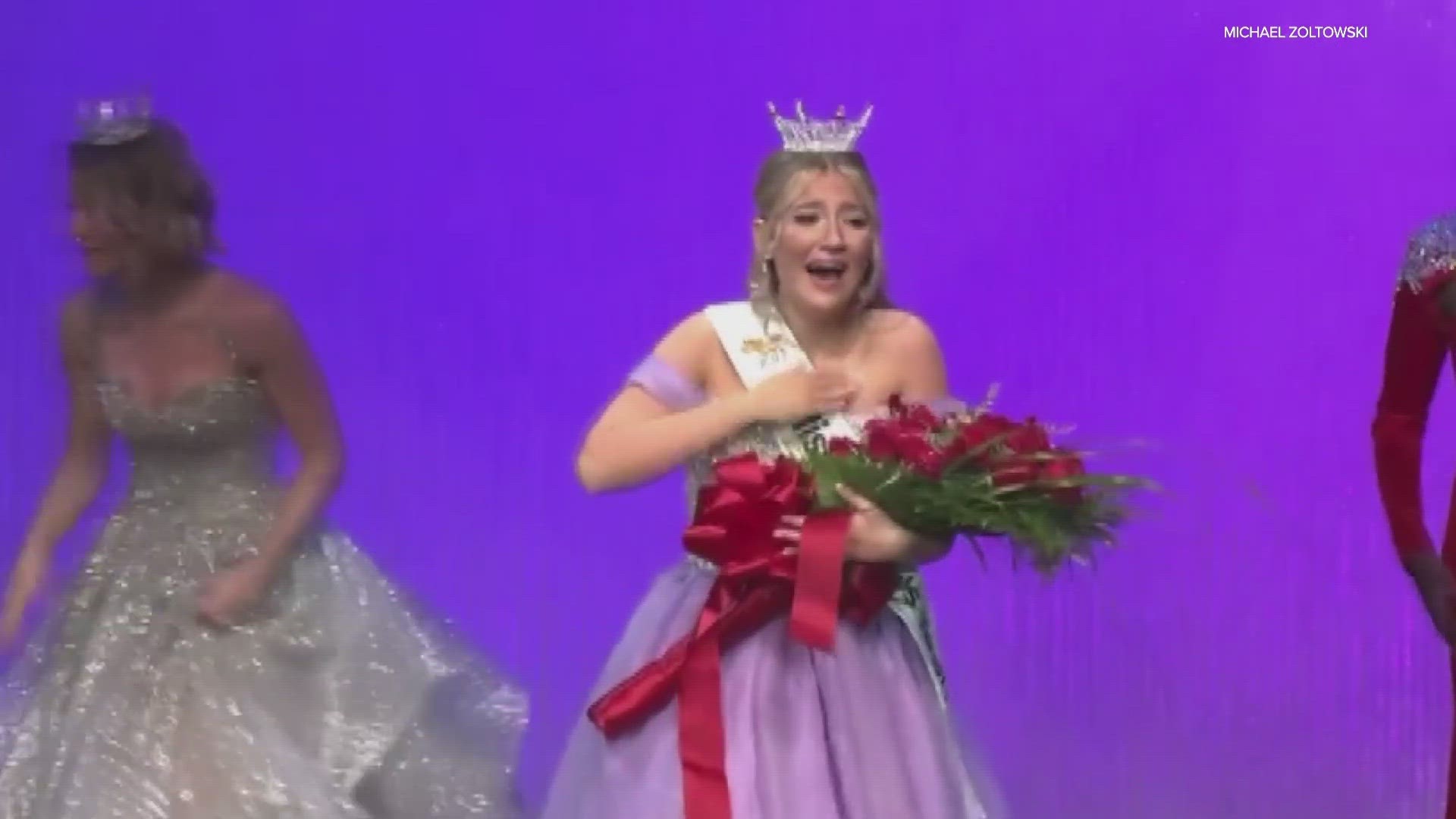 Miss Indiana's Teen takes crown after appendectomy | whas11.com