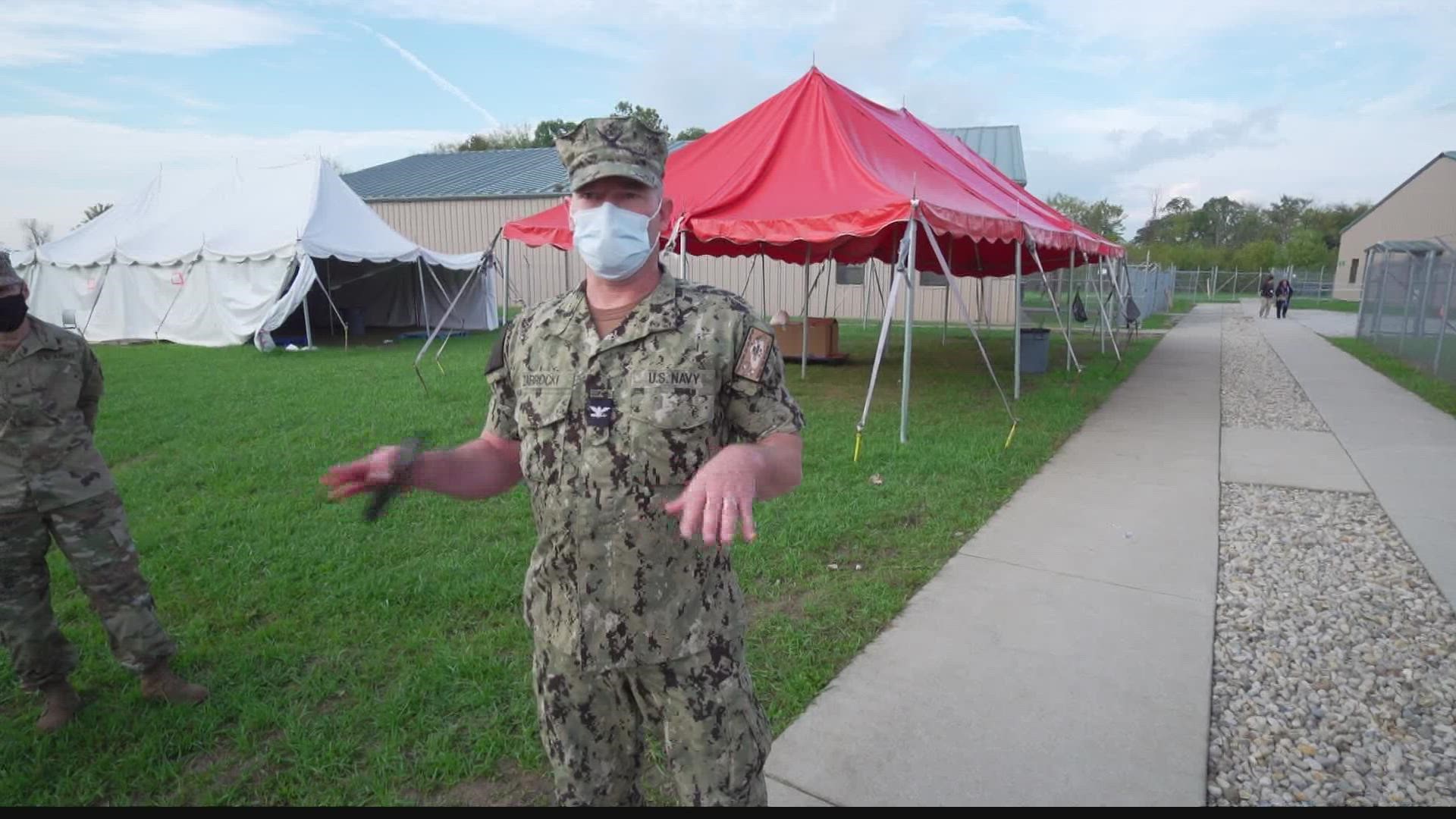 Afghans mark their time at Camp Atterbury with incredible mural ...