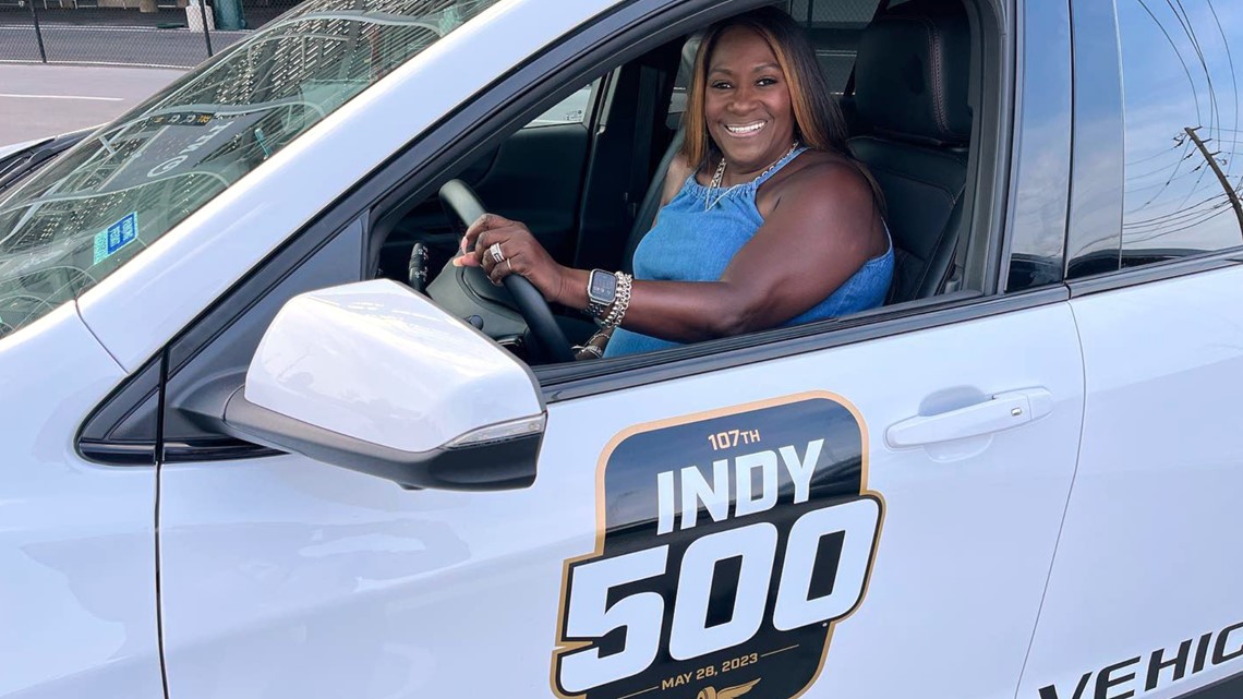 IMS gives car to woman whose car was hit by Indy 500 tire | whas11.com