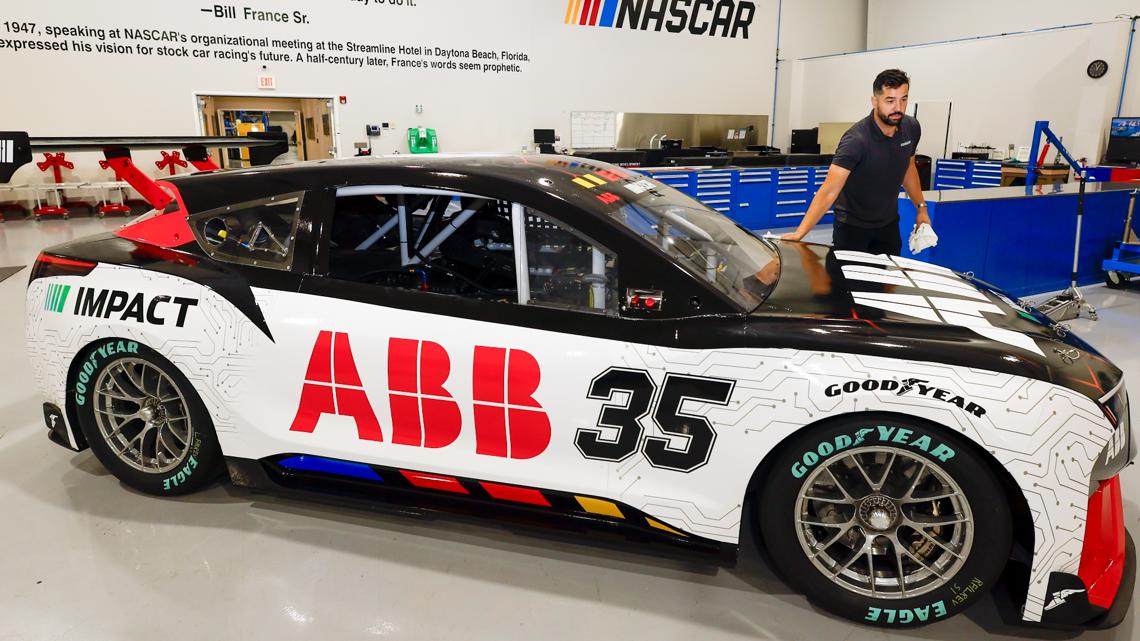 NASCAR unveils first electric racecar | whas11.com