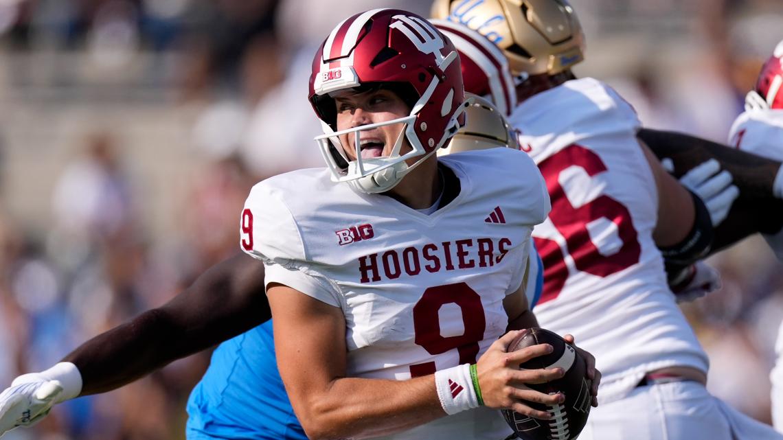 Indiana spoils UCLA's Big Ten debut, 42-13 | whas11.com