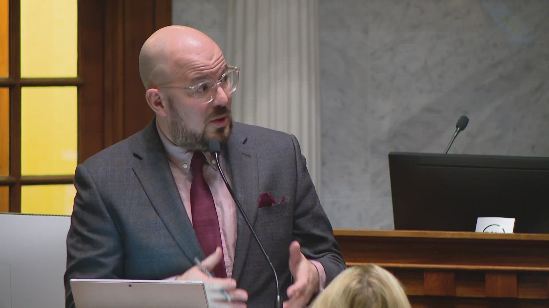 DEI bill debate leads to fireworks in Indiana Senate | whas11.com