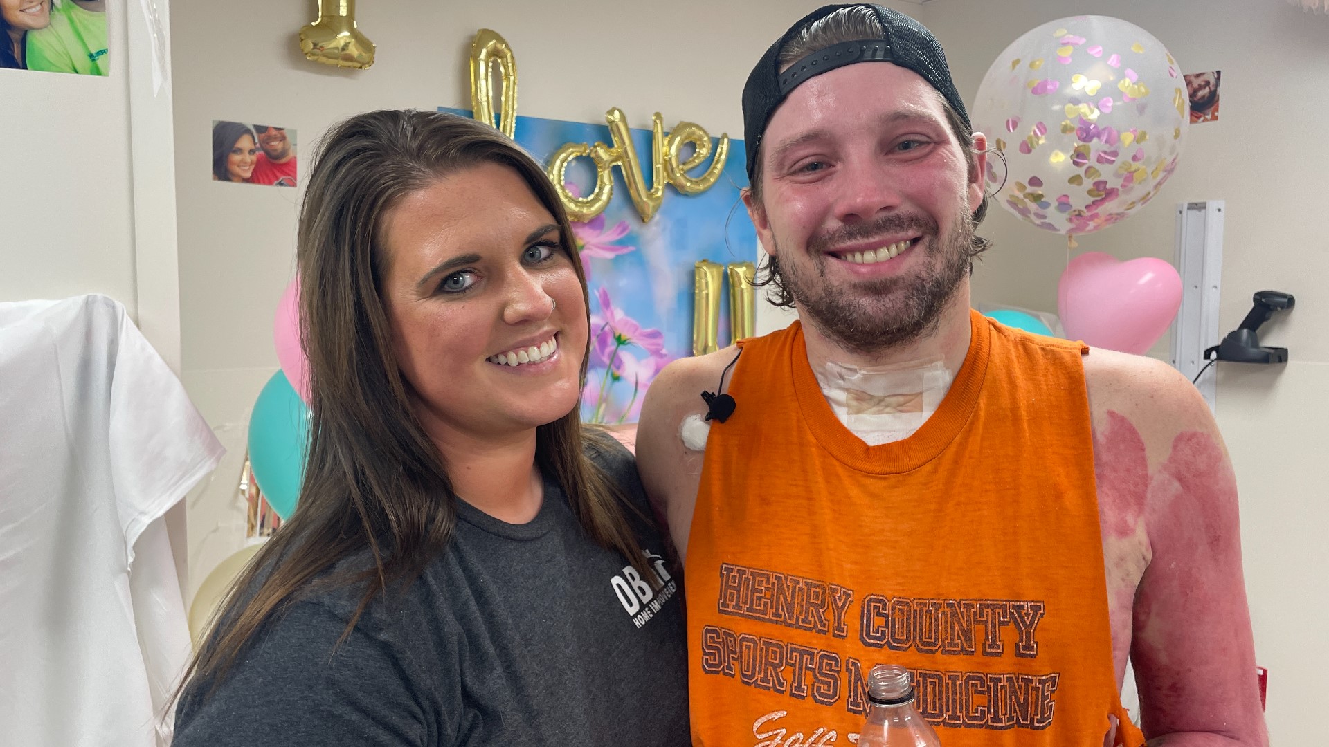 Burn survivor proposes to girlfriend at Ascension St. Vincent | whas11.com