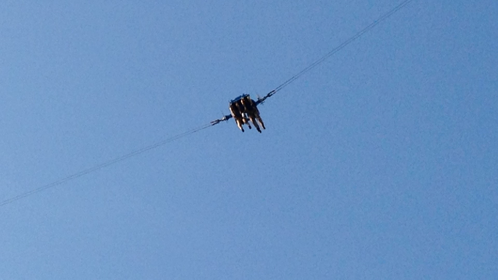 Slingshot cable snaps seconds before ride launches in Panama City ...